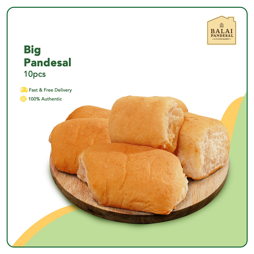 Balai Pandesal Big Pandesal 10pcs – House Of Fruitas