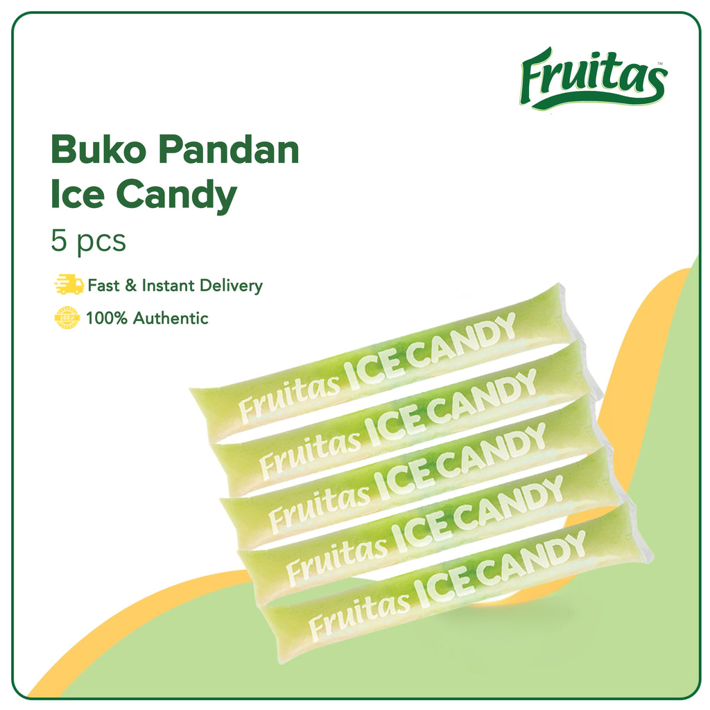 Fruitas Buko Pandan Ice Candy 5pcs – House Of Fruitas