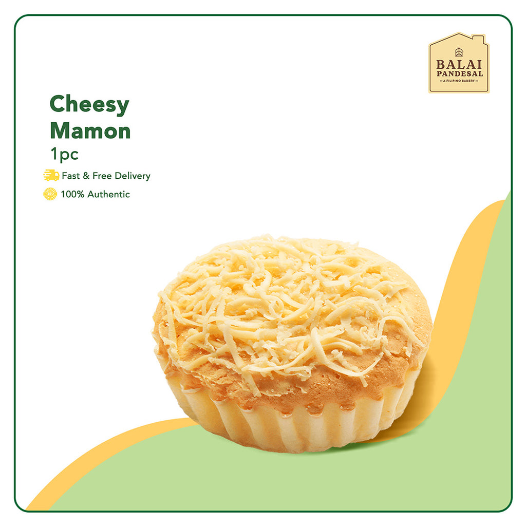 Balai Pandesal Cheesy Mamon 1pc – House Of Fruitas