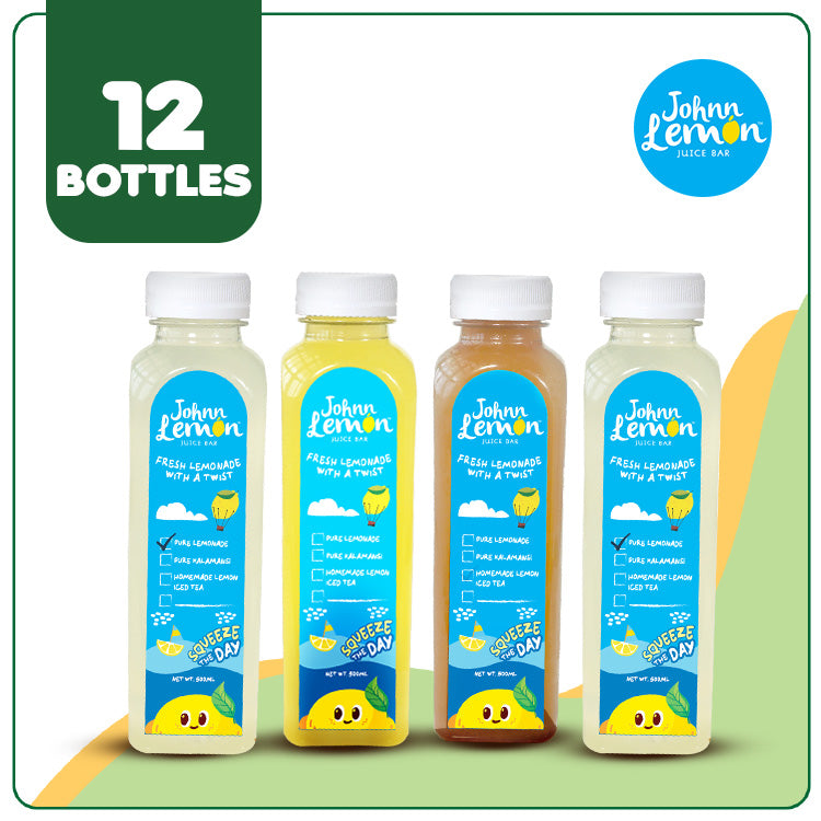 Johnn Lemon Fresh Juice 500ml (12 pcs) – House Of Fruitas