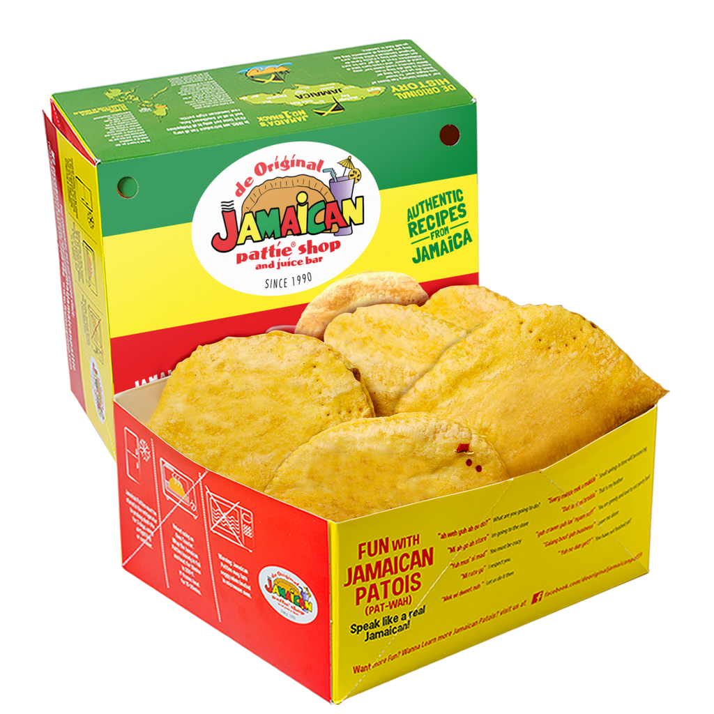 Jamaican Pattie Frozen Cheezy Chicken Pinatubo Box of 10 – House Of Fruitas