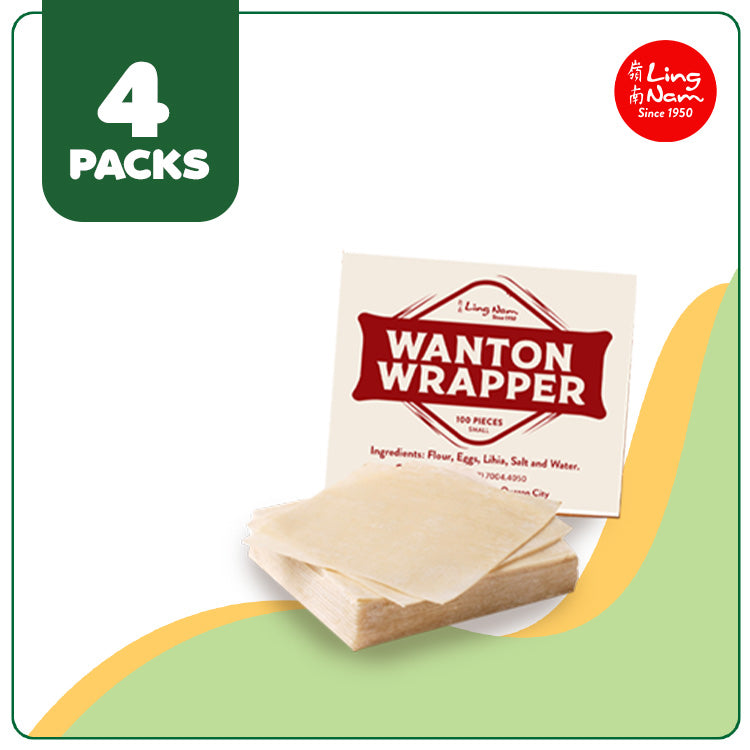 Ling Nam Frozen Wanton Wrapper Large (4 packs) – House Of Fruitas