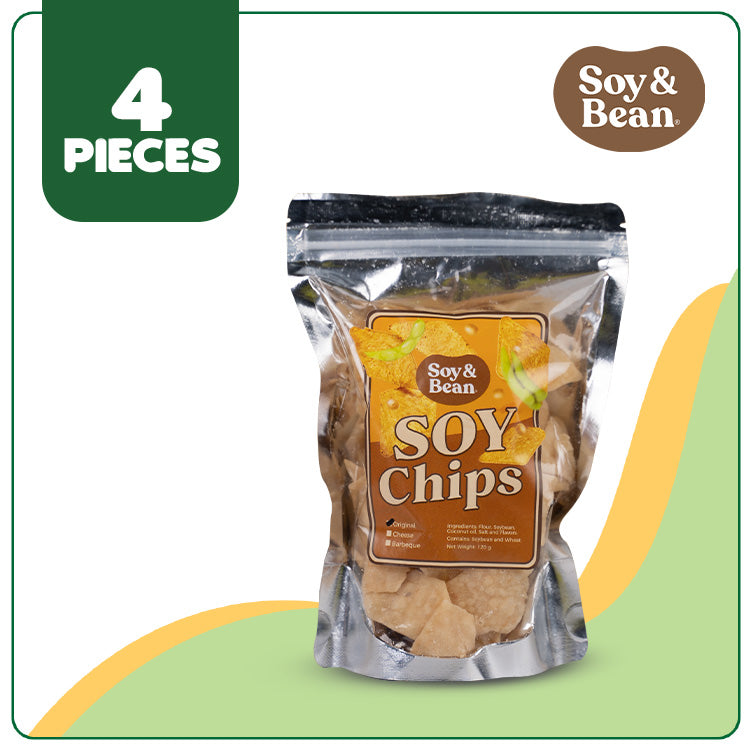 Soy & Bean Original Soy Chips 120g (4 pieces) – House Of Fruitas