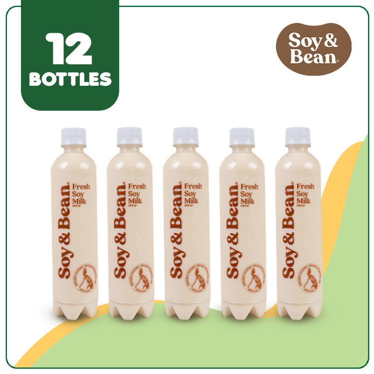 Soy & Bean Original Soy Milk 500ml (12 bottles) – House Of Fruitas