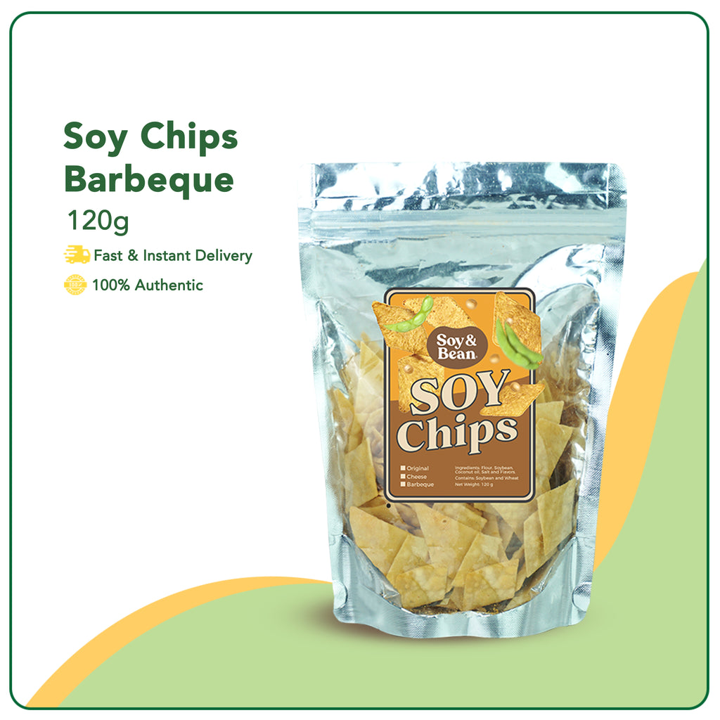 Soy & Bean BBQ Soy Chips 120g – House Of Fruitas