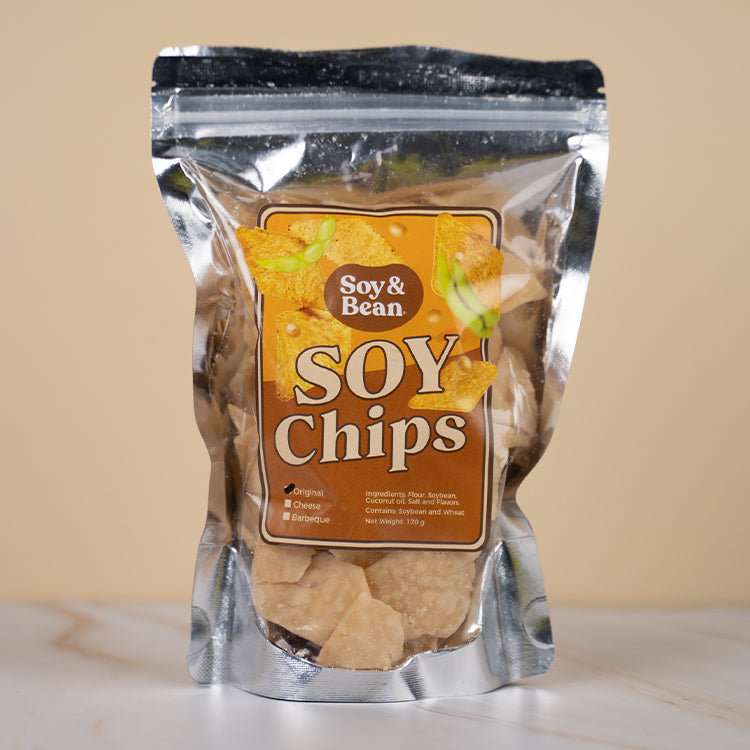 Soy & Bean Soy Chips Classic 120g – House Of Fruitas