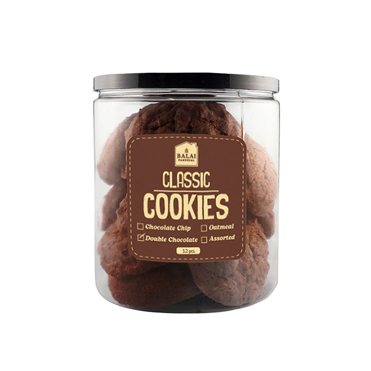 Balai Pandesal Classic Cookies Double Chocolate 12pcs – House Of Fruitas